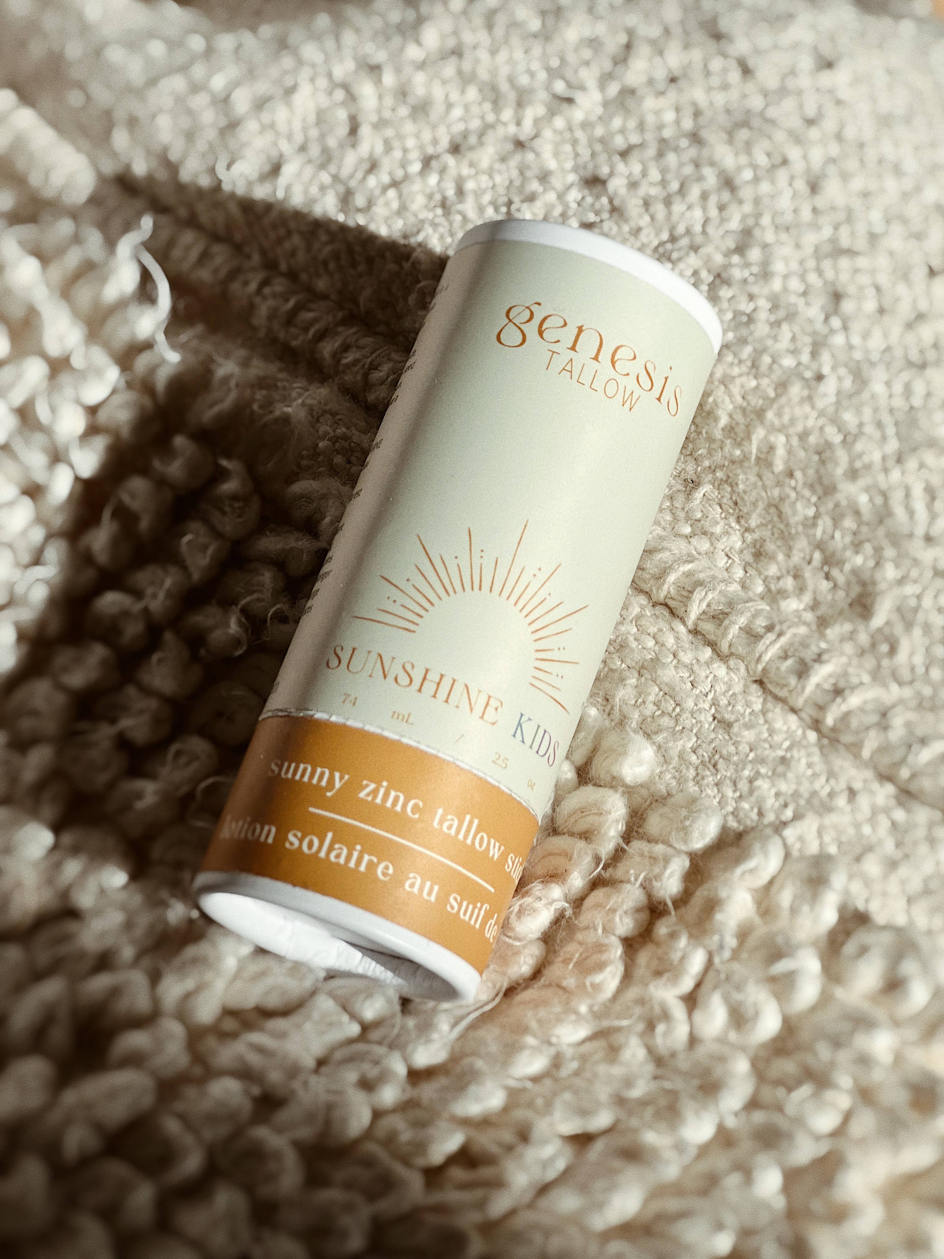 Sunshine Kids Stick - Natural Sunscreen (Grass Fed/Finished Tallow ...
